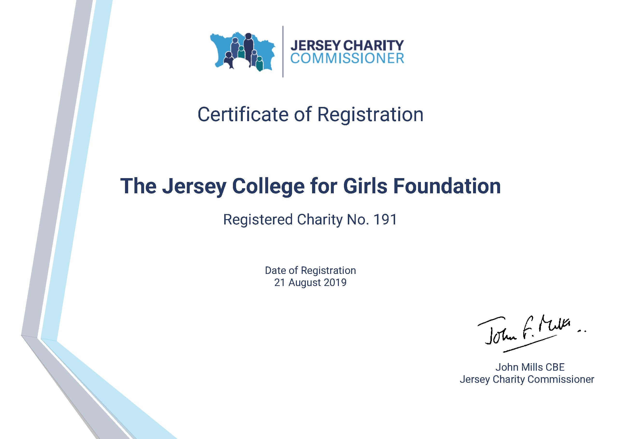 JCG Foundation | Jersey College for Girls